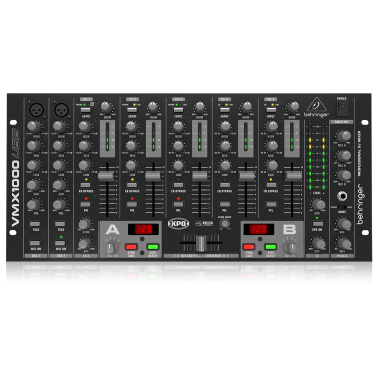 Behringer VMX300 - Mezclador de audio para DJ - Expo Music Perú